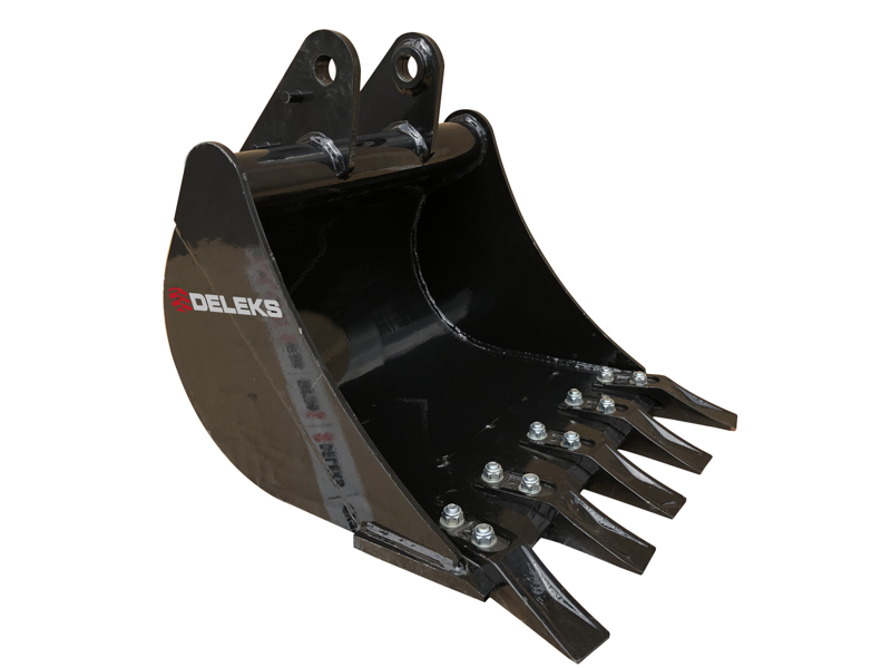 Bucket for miniexcavator or backhoe