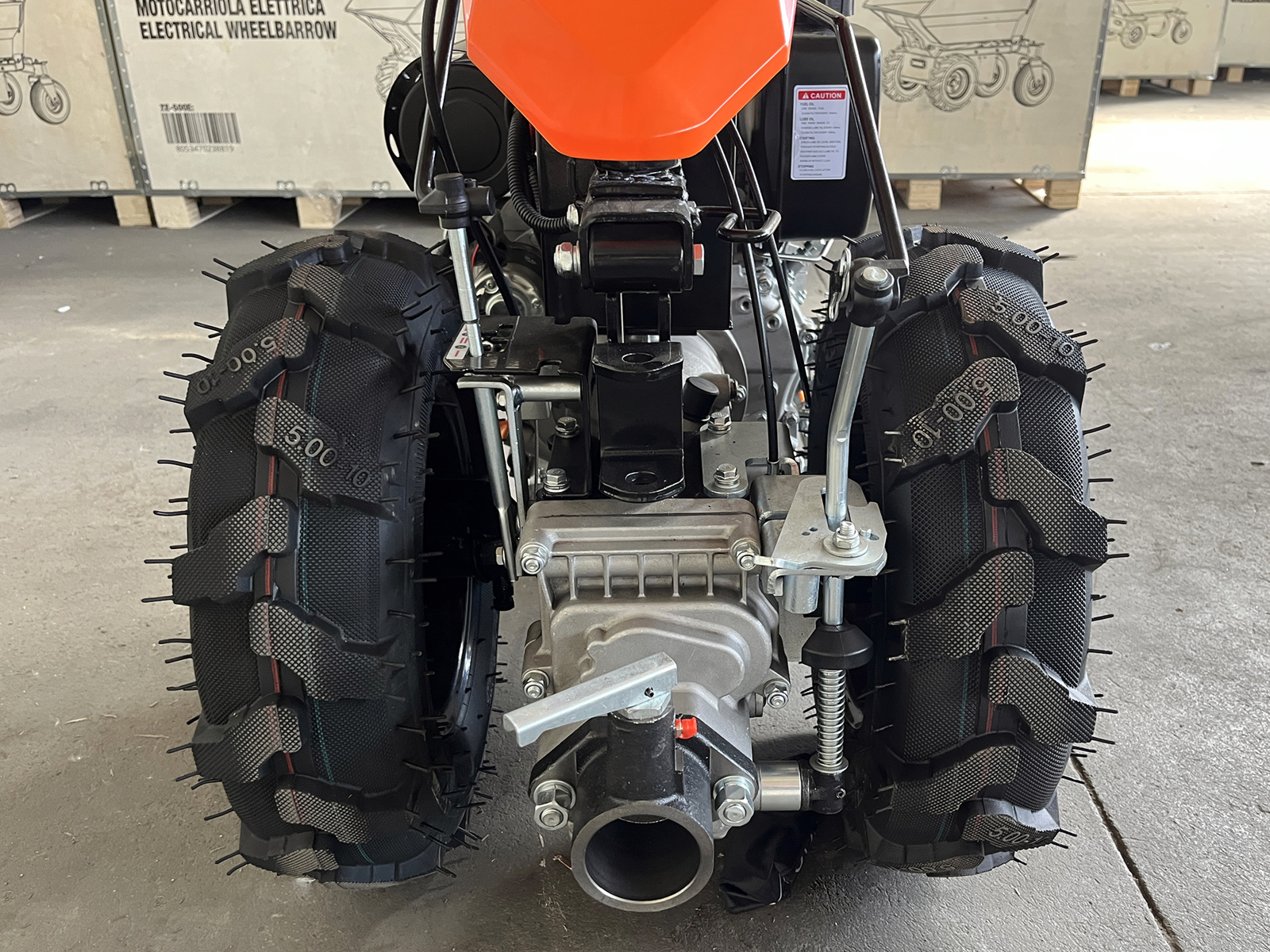 reversible two wheel tractor with tiller kama